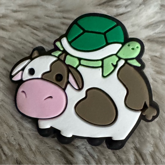 CROCS | Accessories | Cow And Turtle Crocs Jibbitz 52 | Poshmark